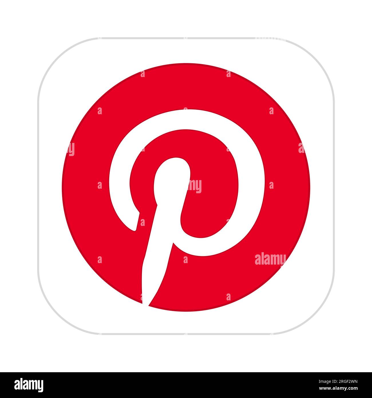Pinterest app interface hi-res stock photography and images - Alamy
