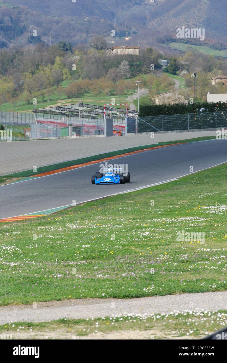 Mugello Circuit 1 April 2007: Unknown run with Historic Matra Simca ...