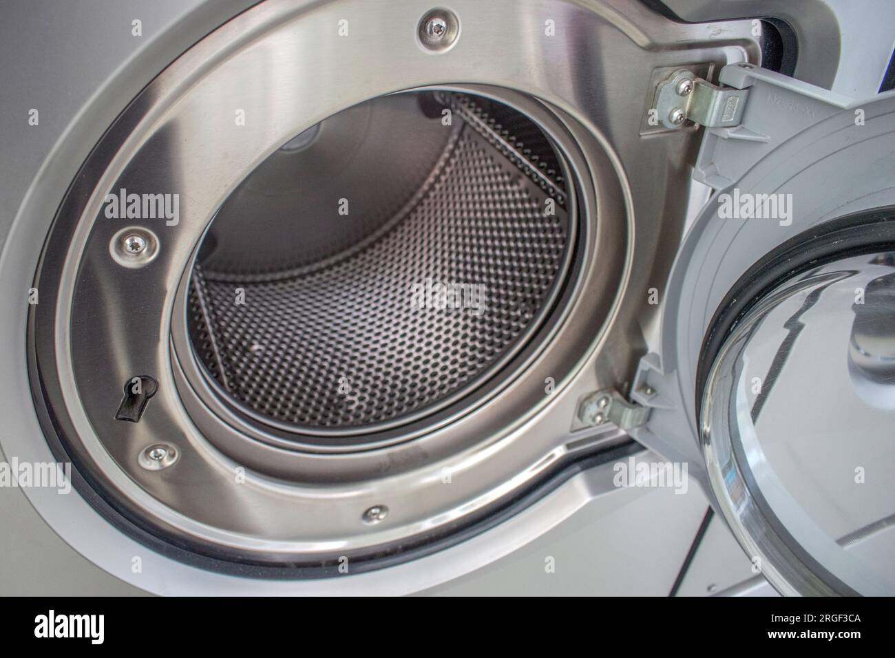 Laundromat Washing Machine: A stock photo that captures the essence of ...