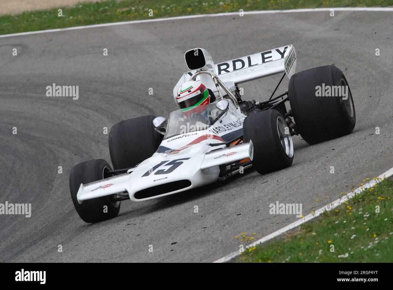 Mugello Circuit 1 April 2007: Classic F1 Car 1972 McLaren M19C ex Denny ...