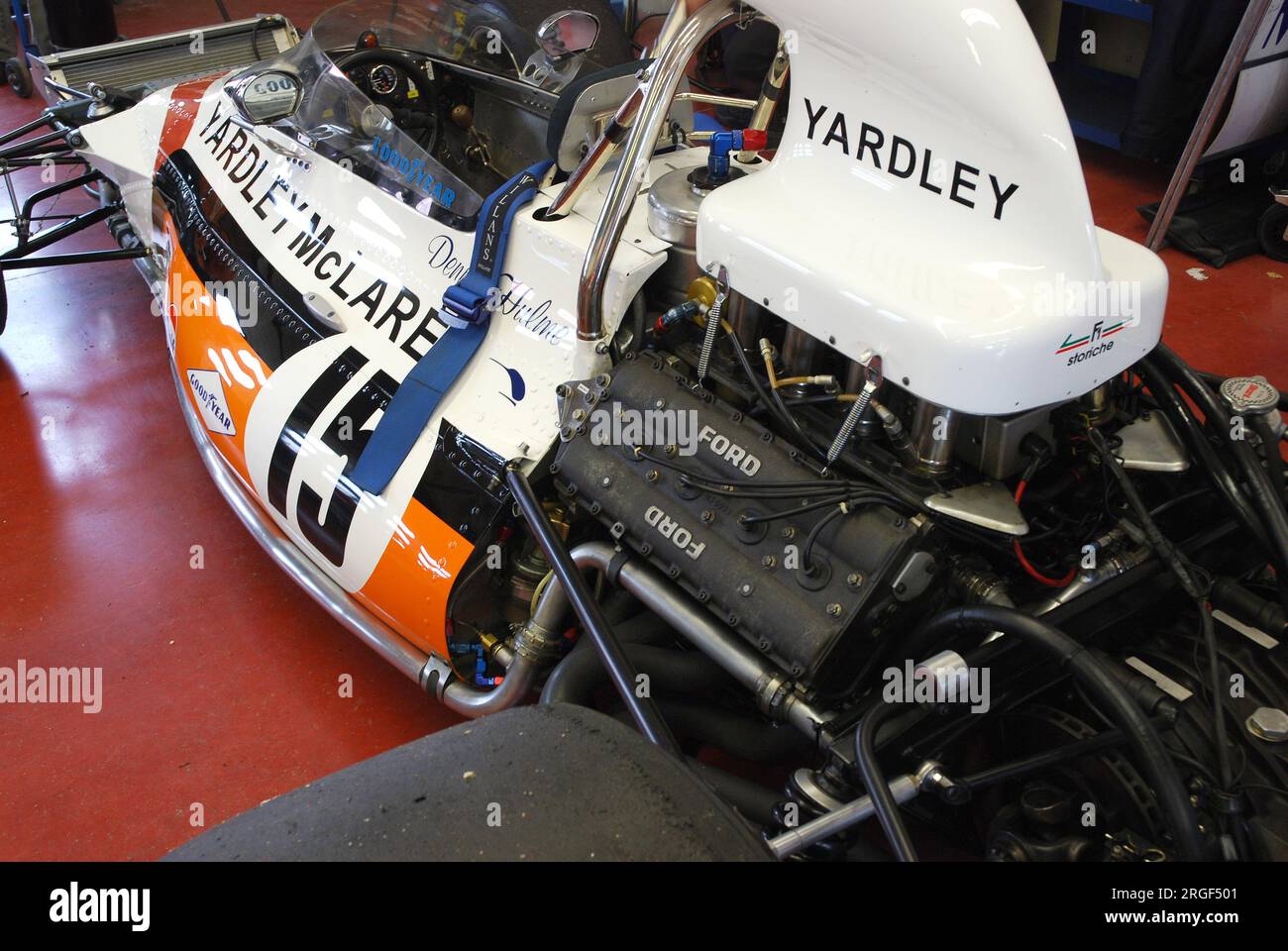 Mugello Circuit 1 April 2007: Classic F1 Car 1972 McLaren M19C ex Denny ...