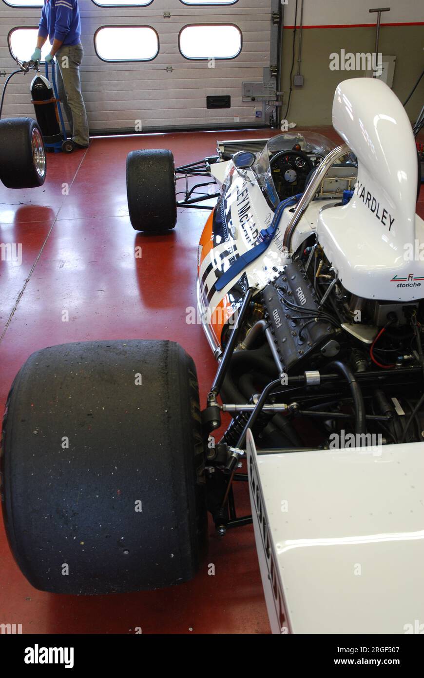 Mugello Circuit 1 April 2007: Classic F1 Car 1972 McLaren M19C ex Denny ...