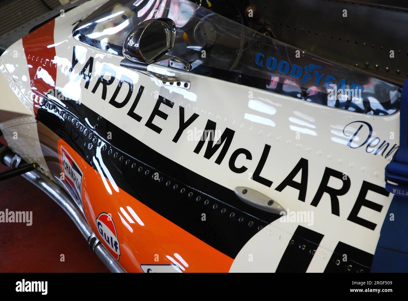 Mugello Circuit 1 April 2007: Classic F1 Car 1972 McLaren M19C ex Denny ...