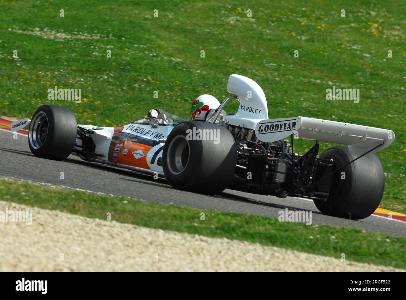 Mugello Circuit 1 April 2007: Classic F1 Car 1972 McLaren M19C ex Denny ...