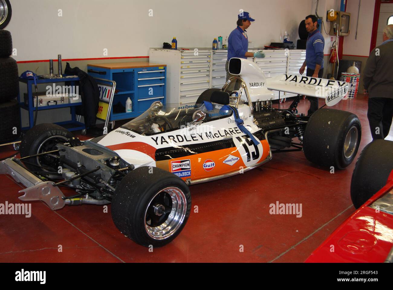Mugello Circuit 1 April 2007: Classic F1 Car 1972 McLaren M19C ex Denny ...