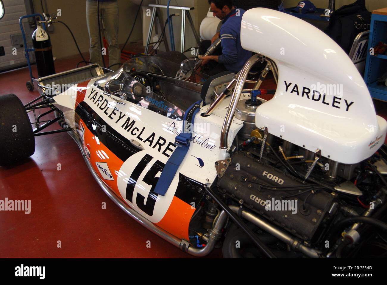 Mugello Circuit 1 April 2007: Classic F1 Car 1972 McLaren M19C ex Denny ...
