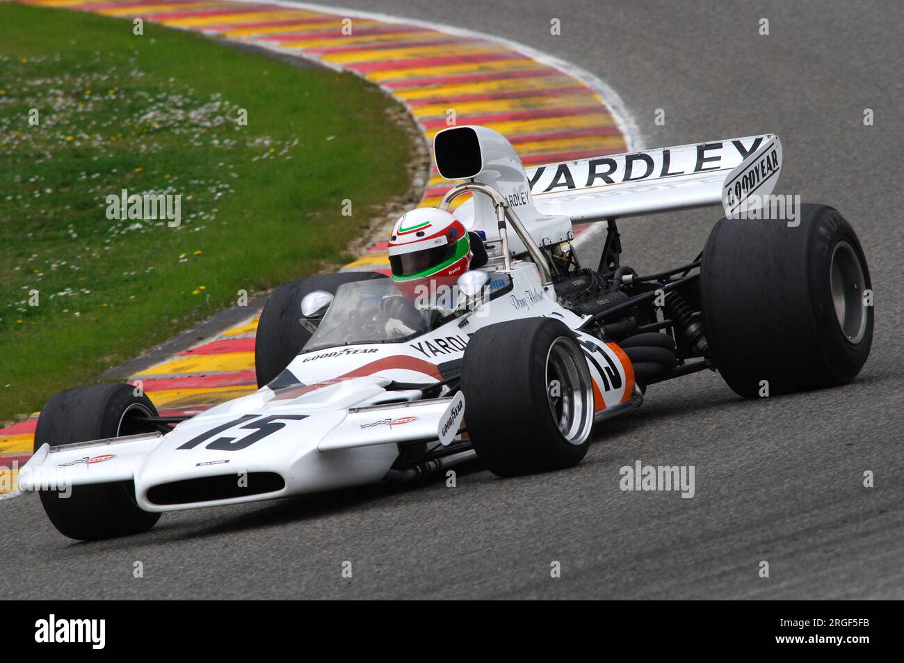 Mugello Circuit 1 April 2007: Classic F1 Car 1972 McLaren M19C ex Denny ...