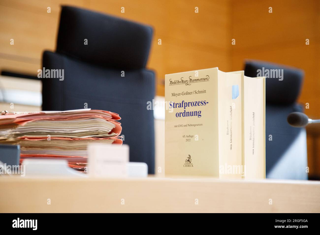 Bielefeld, Germany. 09th Aug, 2023. View of a copy of the Code of ...