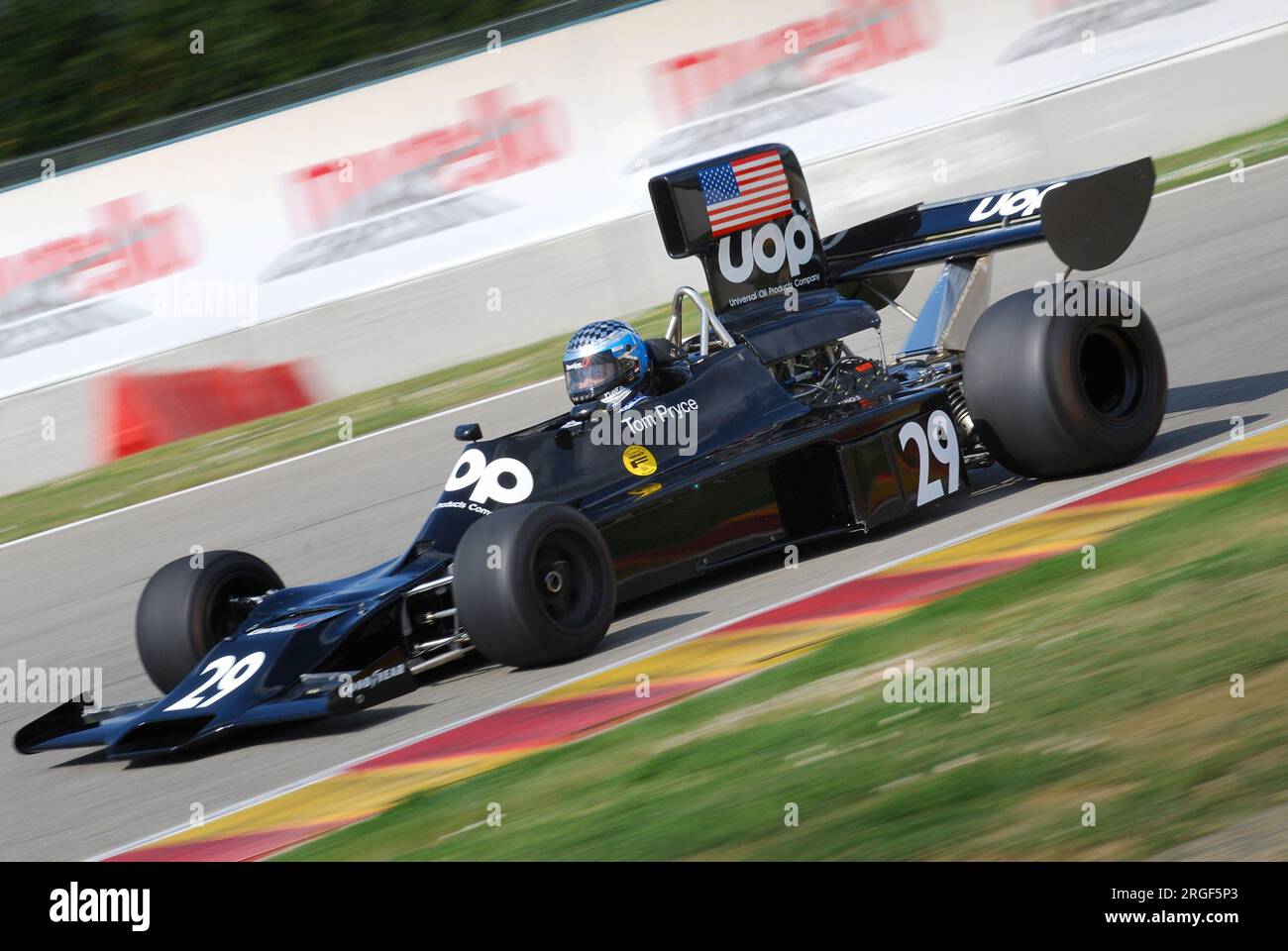 Mugello Circuit 1 April 2007: Unknown run on Classic F1 Car 1974 Shadow ...