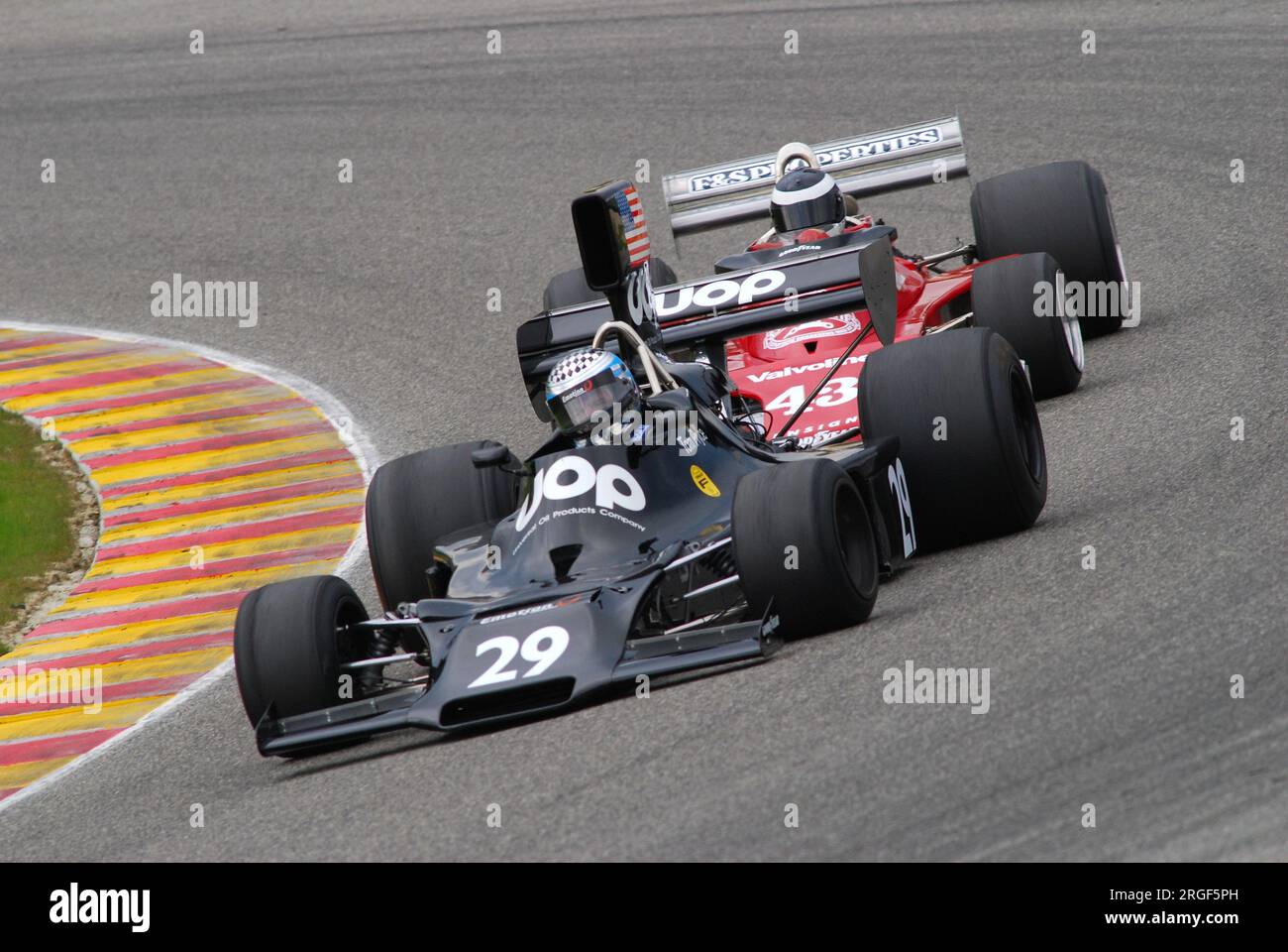 Mugello Circuit 1 April 2007: Unknown run on Classic F1 Car 1974 Shadow ...