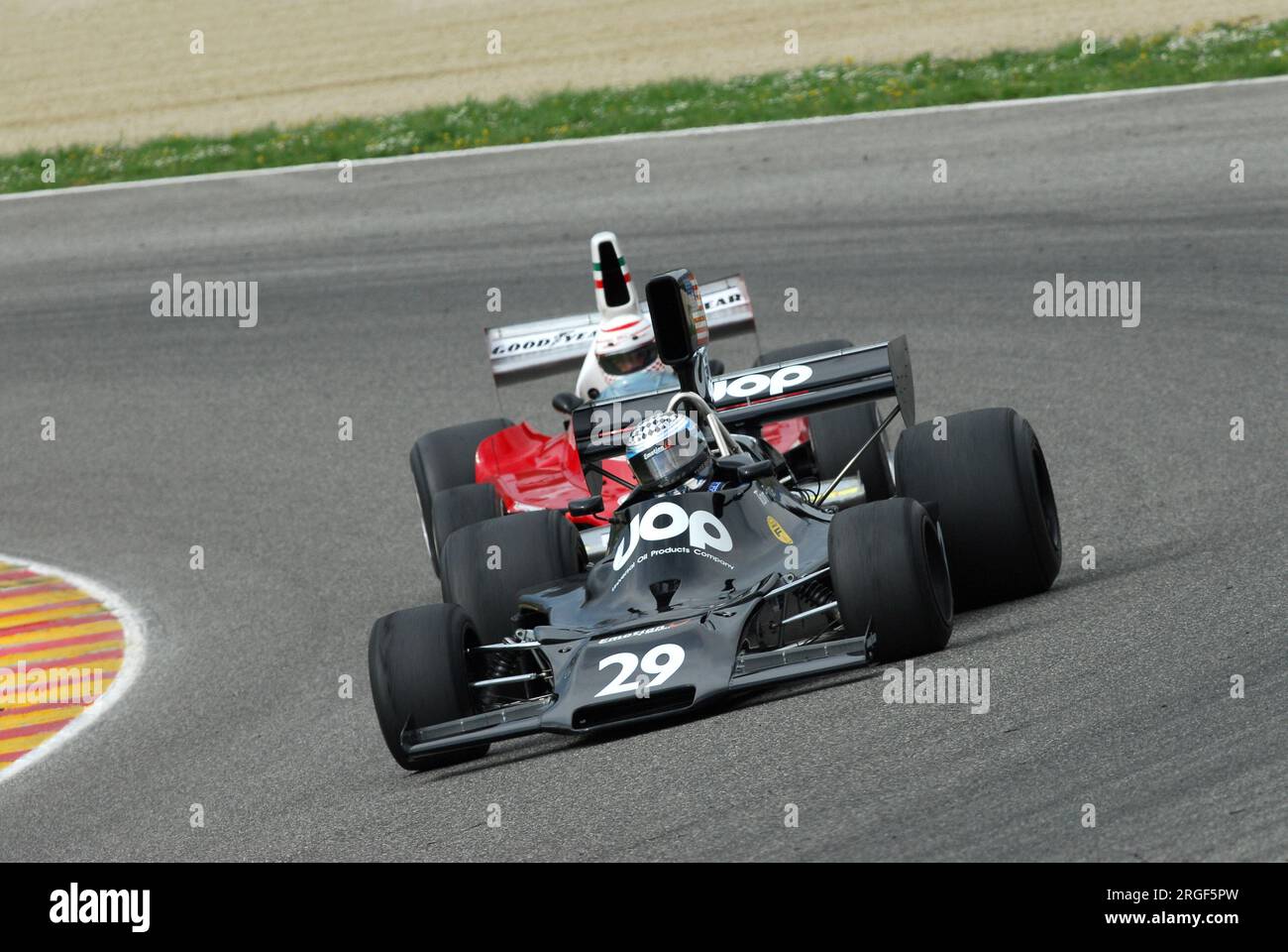 Mugello Circuit 1 April 2007: Unknown run on Classic F1 Car 1974 Shadow ...