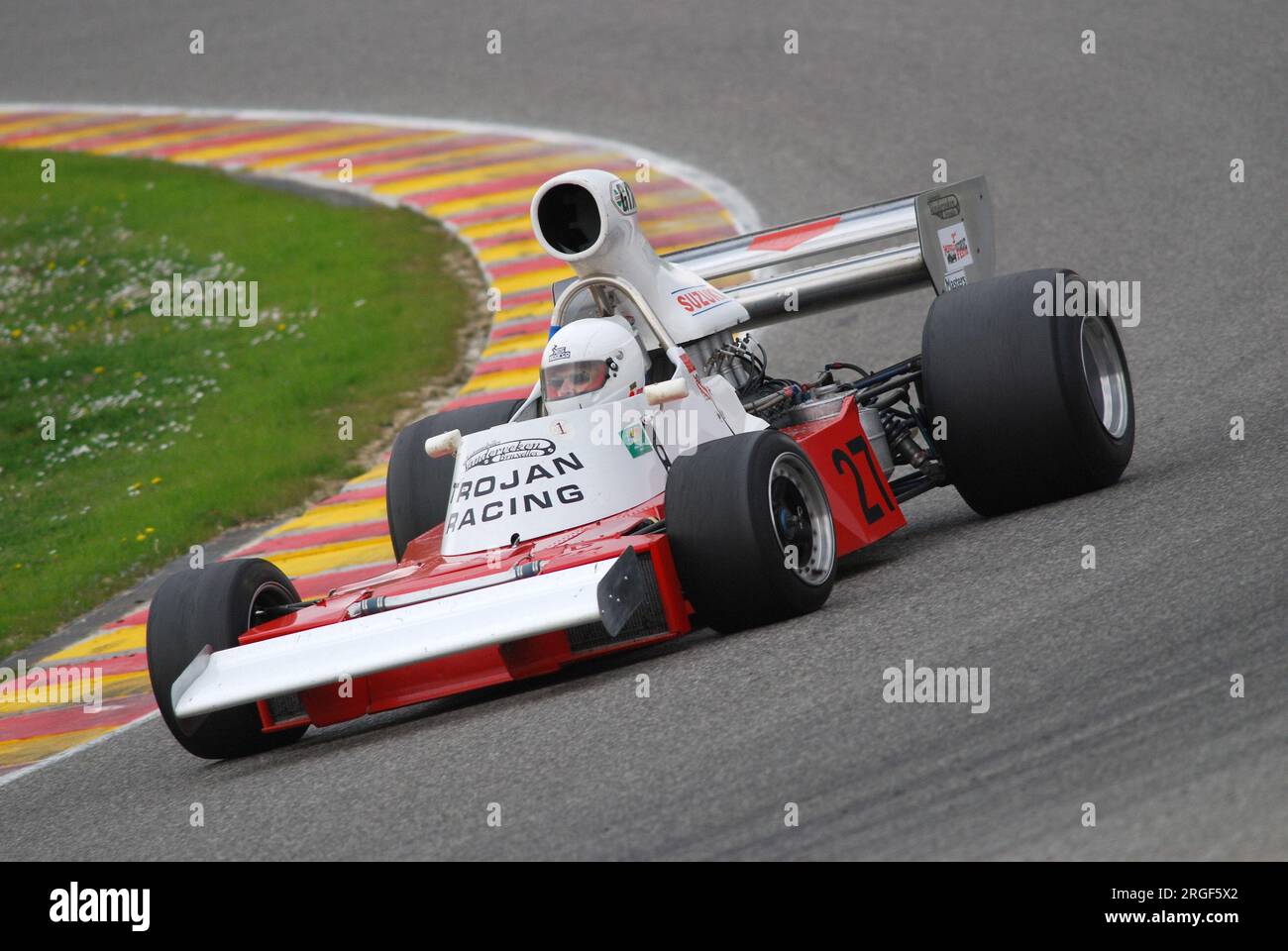 Mugello Circuit 1 April 2007: Unknown run with Historic Trojan-Tauranac ...