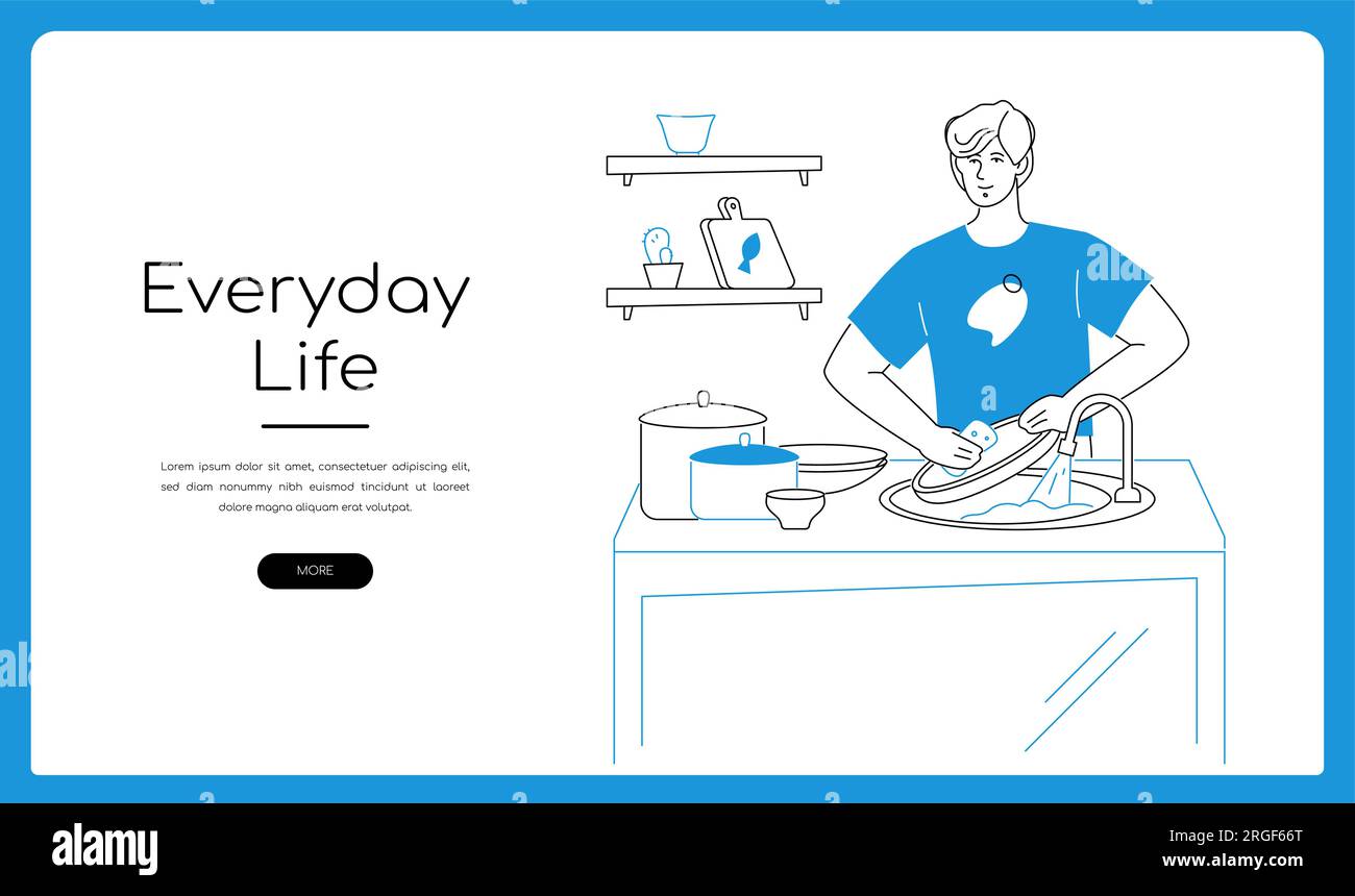 Householder illustration Stock Vector Images - Alamy