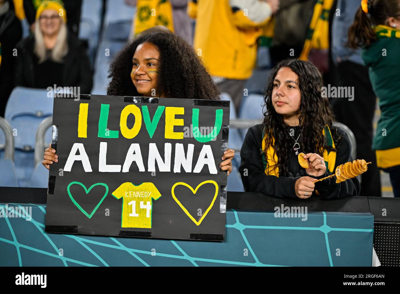 Sydney, NSW, Australia, Australian fans FIFA Women's World Cup 2023 ...