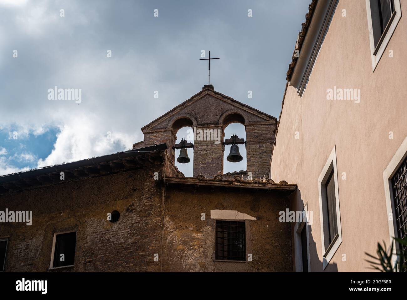 August 27, 2022 in Rome, Italy: Saint Stephens Church (Chiesa San ...