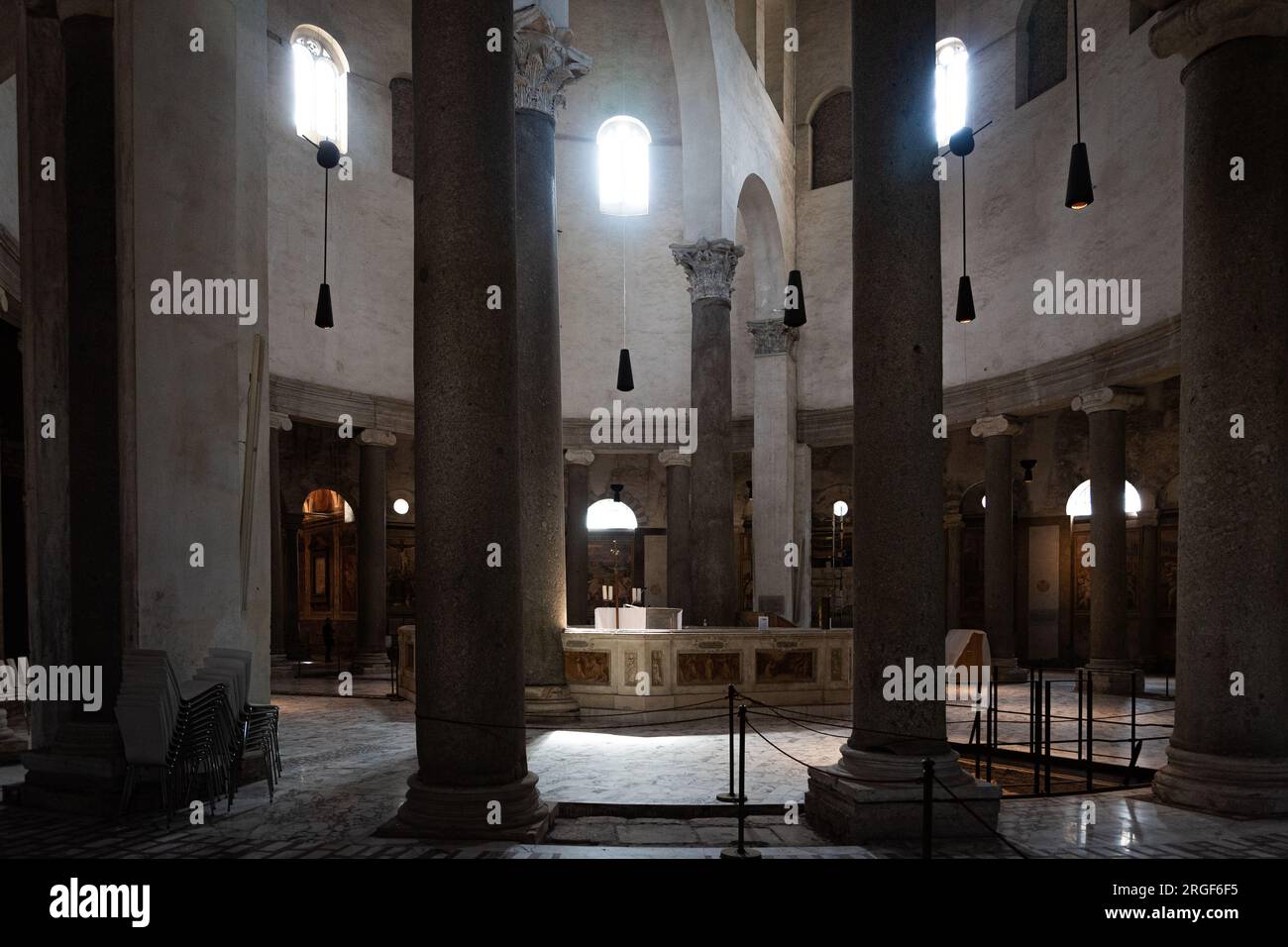 August 27, 2022 in Rome, Italy: Saint Stephens Church (Chiesa San ...