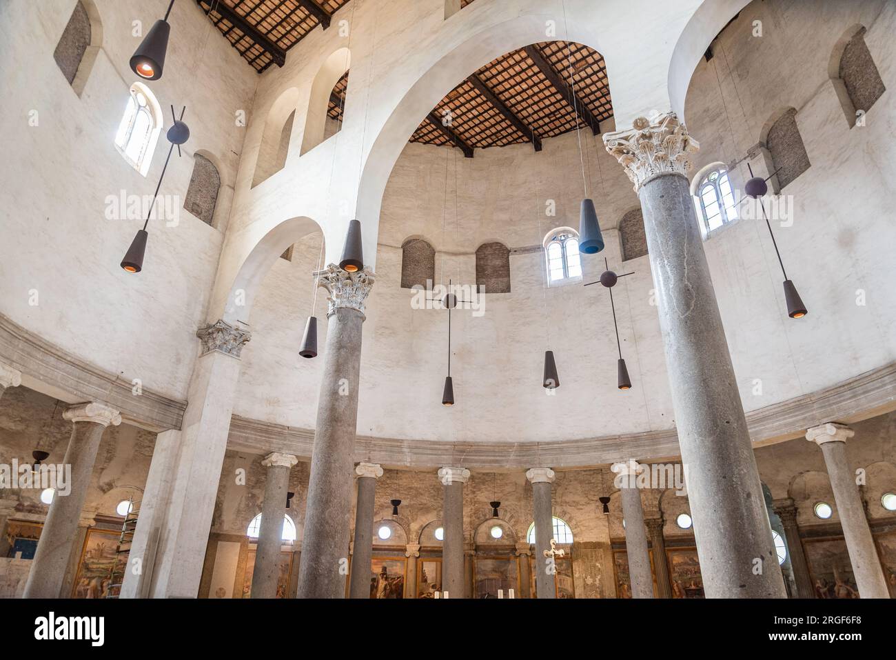 August 27, 2022 in Rome, Italy: Saint Stephens Church (Chiesa San ...