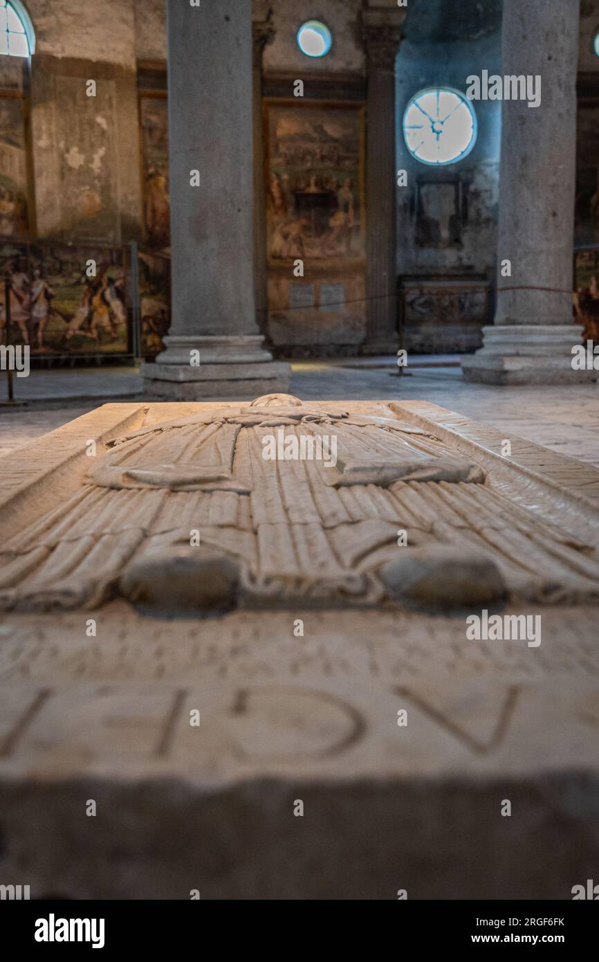 August 27, 2022 in Rome, Italy: Saint Stephens Church (Chiesa San ...
