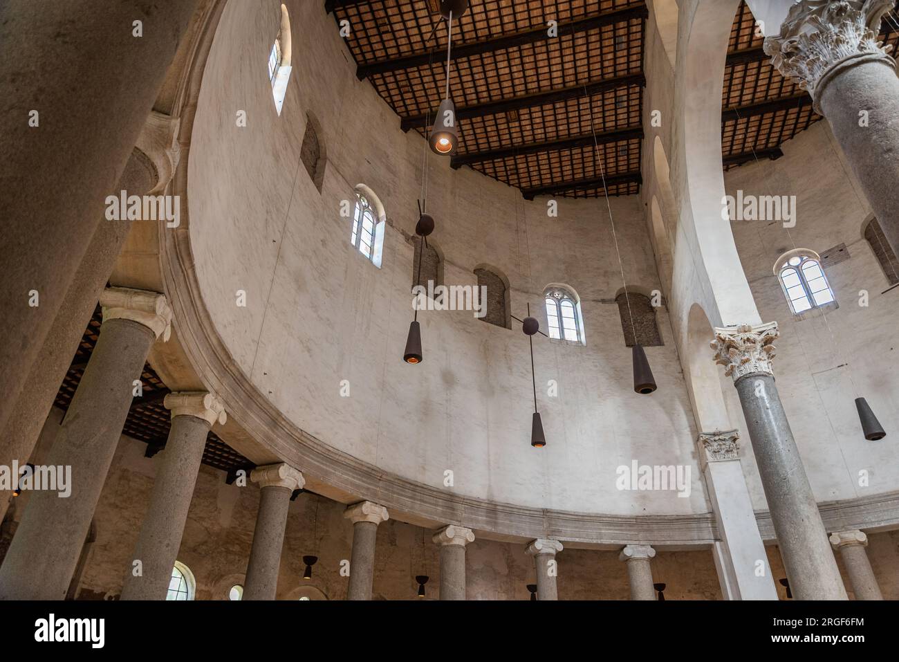 August 27, 2022 in Rome, Italy: Saint Stephens Church (Chiesa San ...
