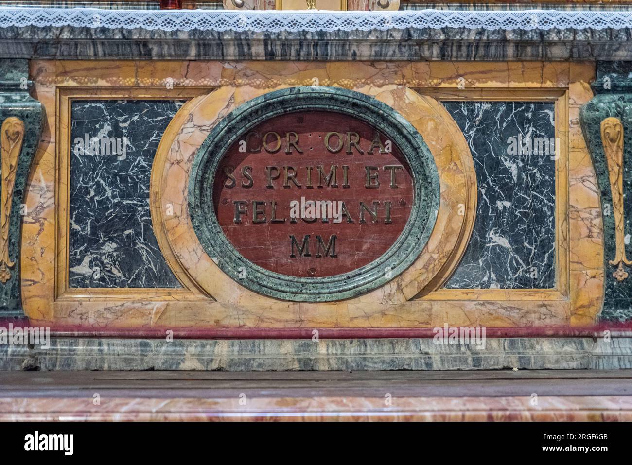 August 27, 2022 in Rome, Italy: Saint Stephens Church (Chiesa San ...