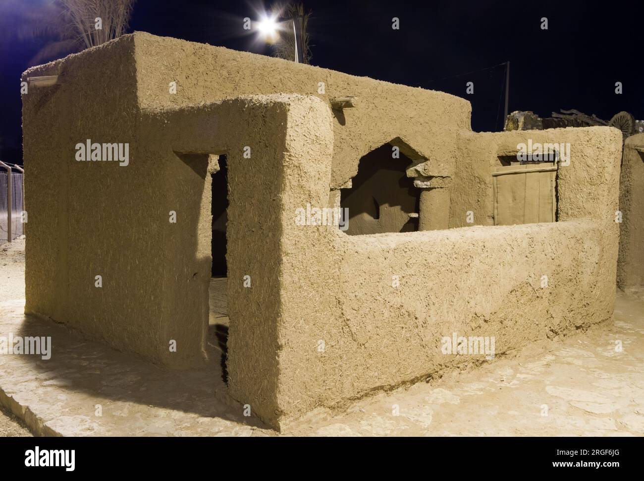 an archaeological mosque built of muds in riyadh in Saudi Arabia Stock ...