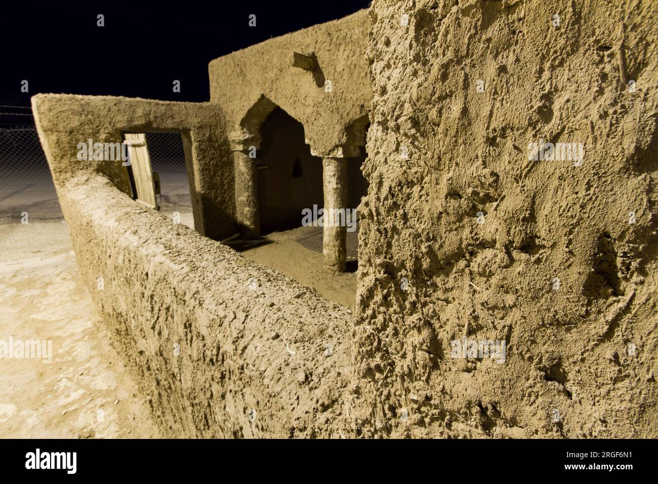 an archaeological mosque built of muds in riyadh in Saudi Arabia Stock ...