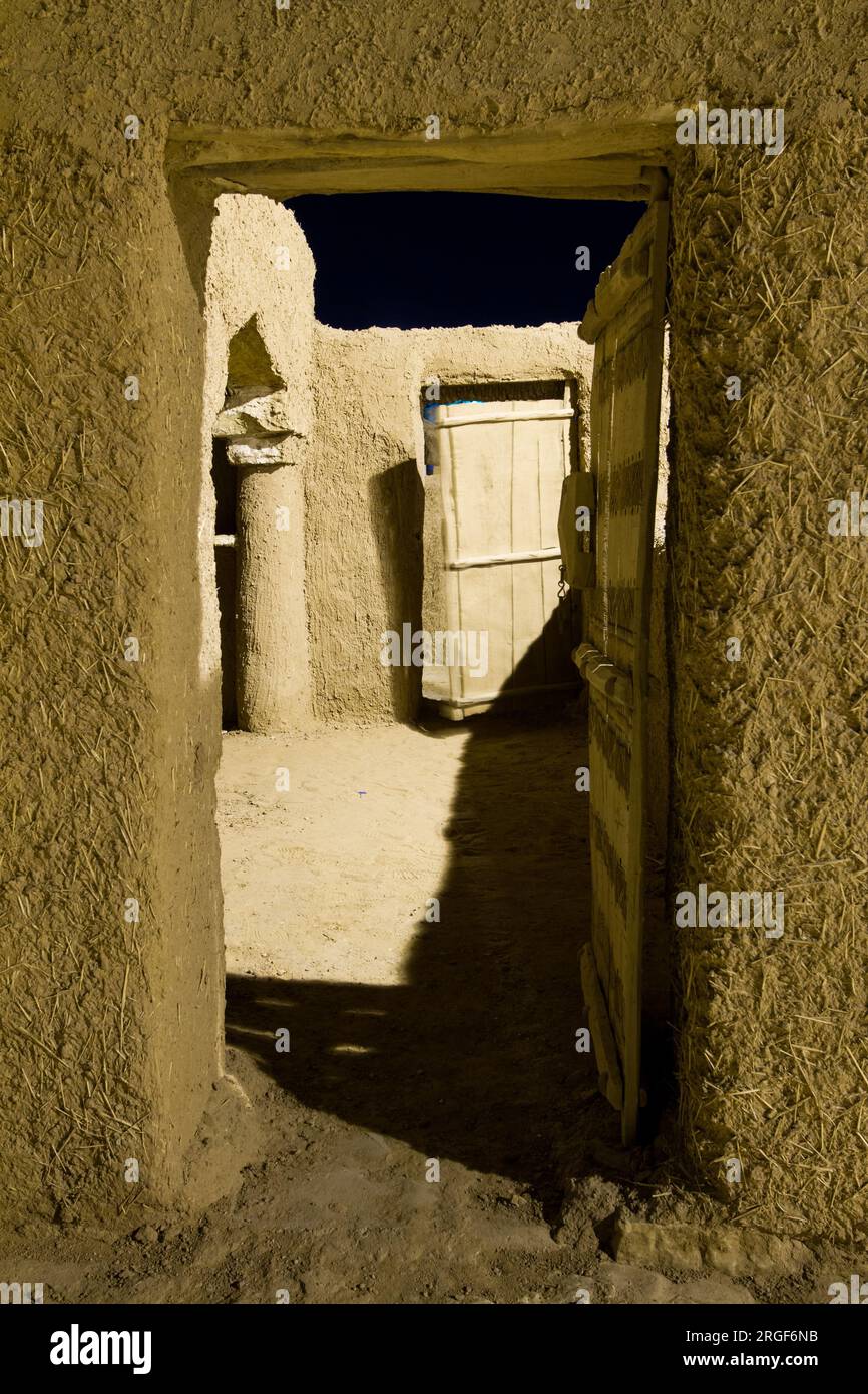 an archaeological mosque built of muds in riyadh in Saudi Arabia Stock ...