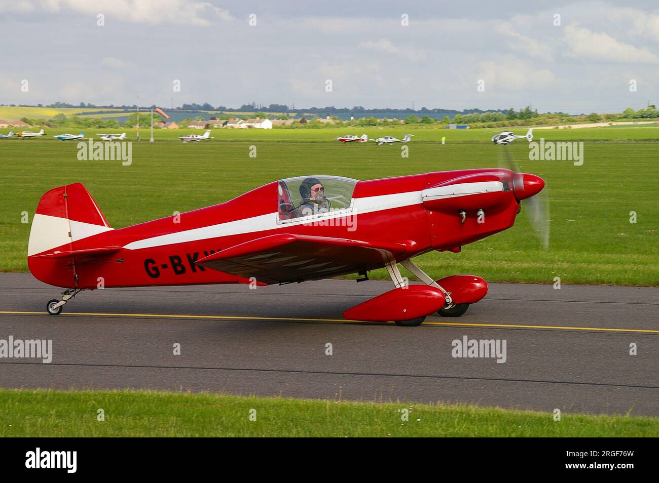 Taylor JT-2 Titch G-BKWD plane, British fixed-wing homebuilt aircraft ...