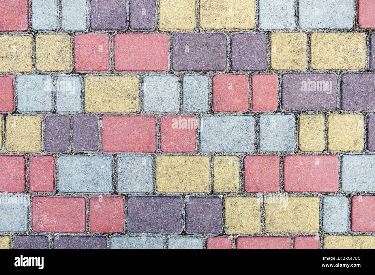 Laying paving slabs mosaic close hi-res stock photography and images ...