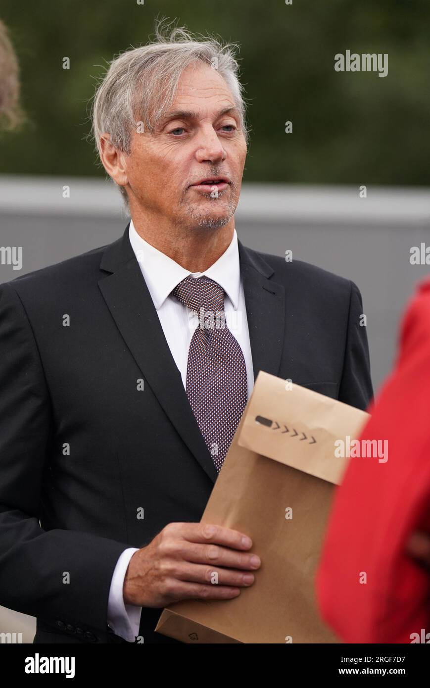 Alan Sharples, the brother of landlord Mark Sharples, speaks to the ...