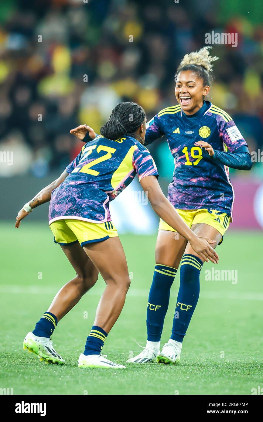 Colombia Vs Jamaica Round Of 16 Fifa Womens World Cup Australia New