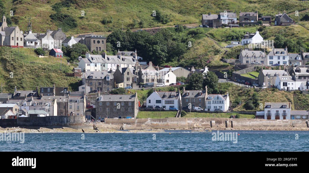 Gardenstown (Gamrie), Scotland Stock Photo - Alamy