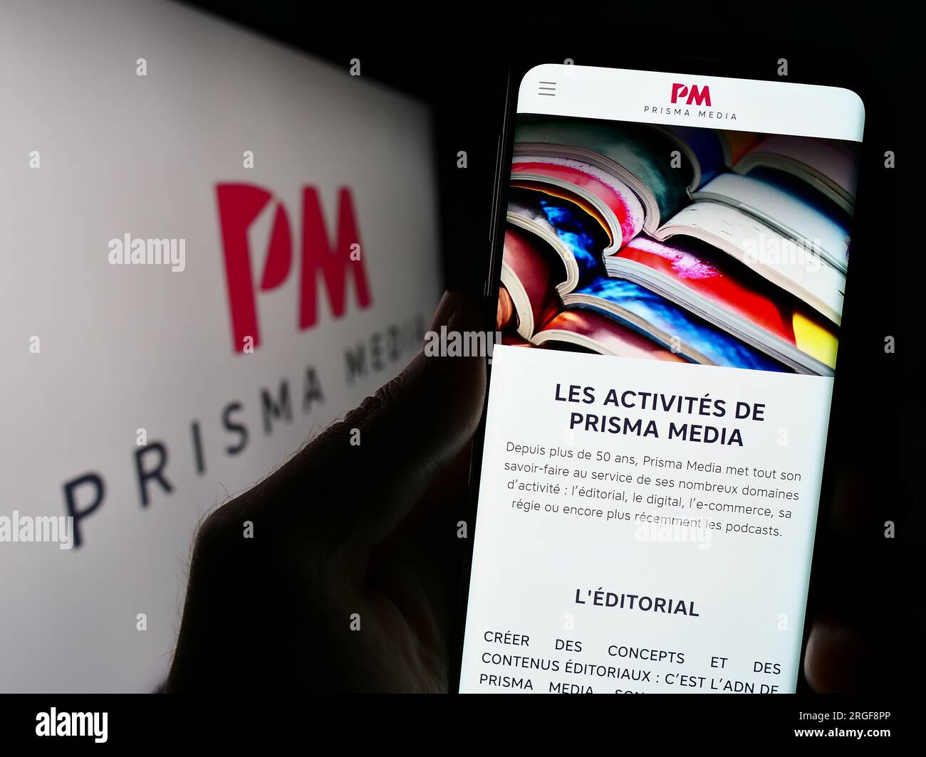 Prisma media logo hi-res stock photography and images - Alamy