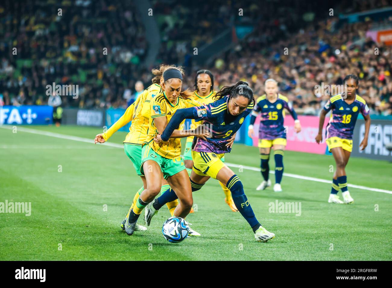 Colombia Vs Jamaica Round Of 16 Fifa Womens World Cup Australia New