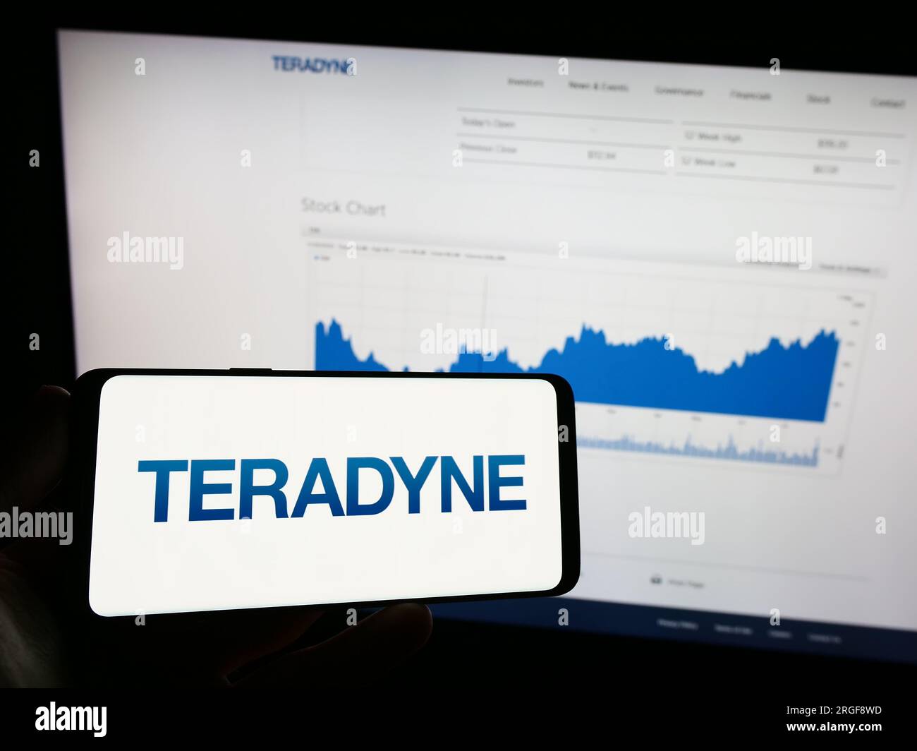 Teradyne logo hi-res stock photography and images - Alamy