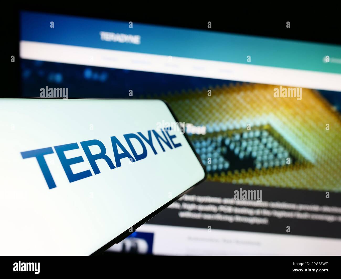 Teradyne logo hi-res stock photography and images - Alamy