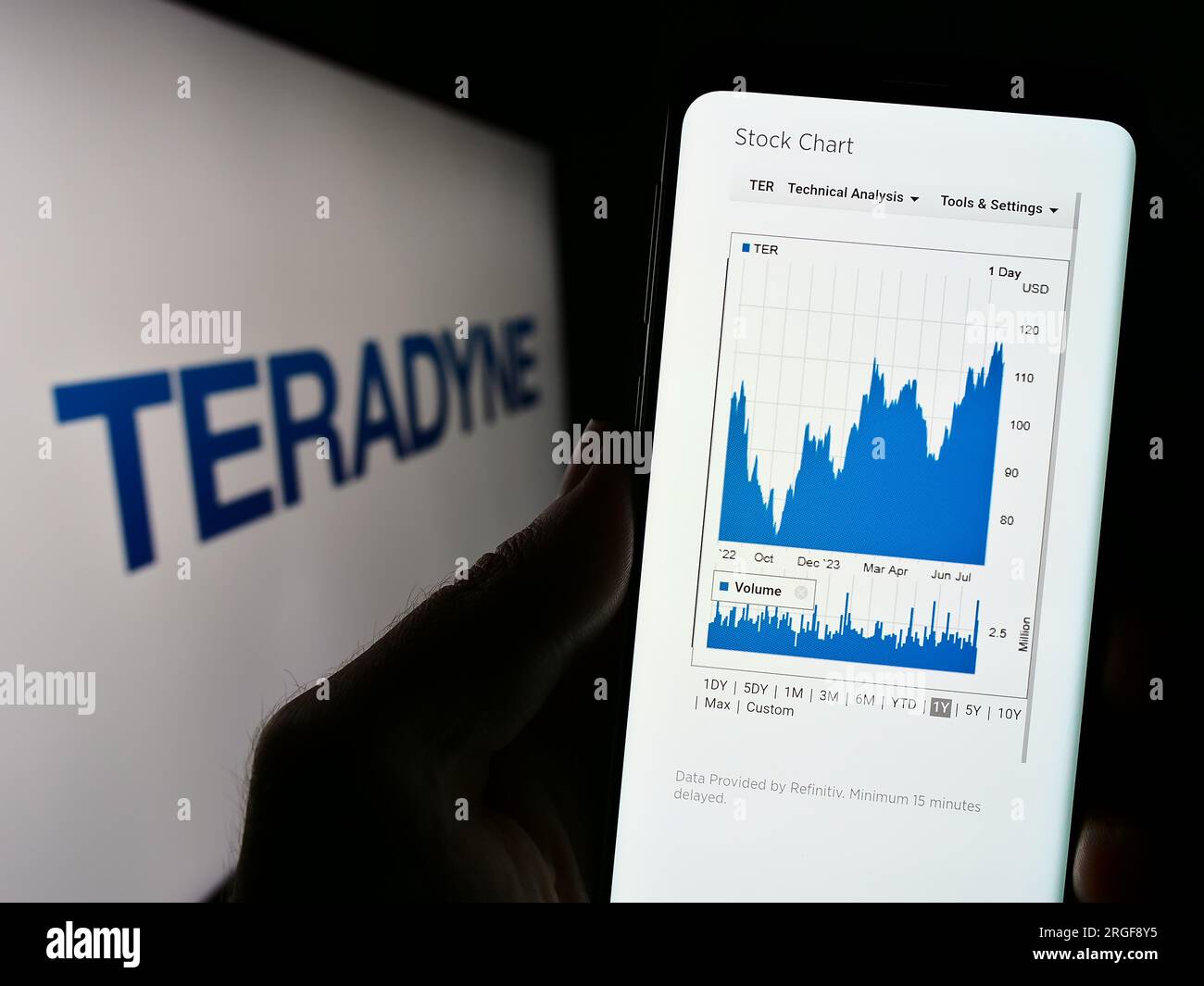 Teradyne logo hi-res stock photography and images - Alamy