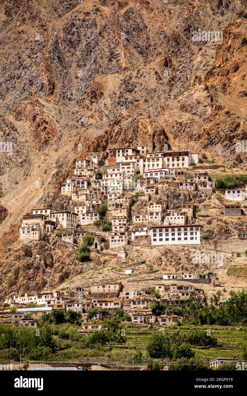 India, Ladakh, Zanskar, Karsha, hillside gompa Stock Photo - Alamy