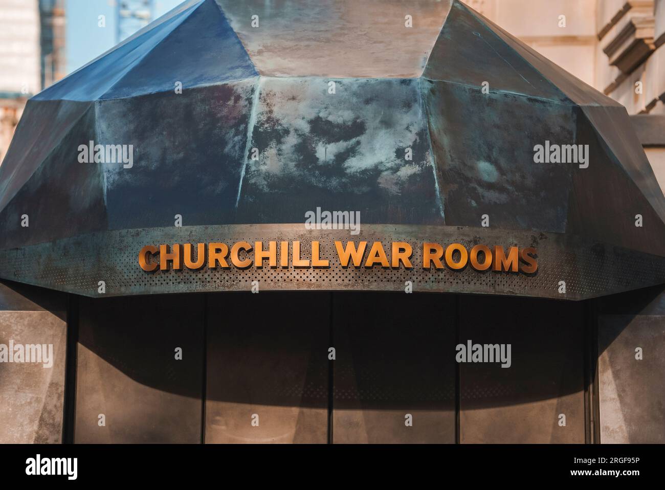 The Churchill War Rooms in London Stock Photo - Alamy