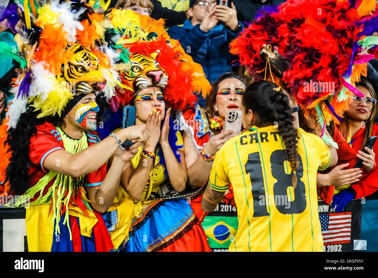 Colombia Vs Jamaica Round Of 16 Fifa Womens World Cup Australia New