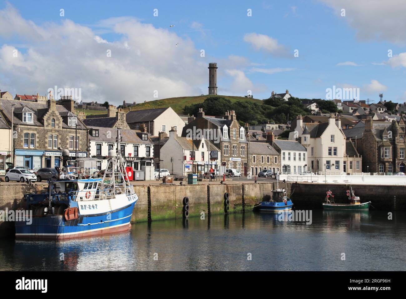 Fishing boats harbour macduff hi-res stock photography and images - Alamy