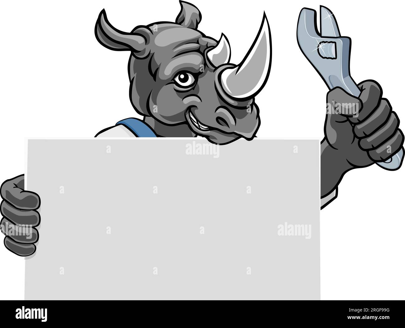 Rino logo Stock Vector Images - Alamy