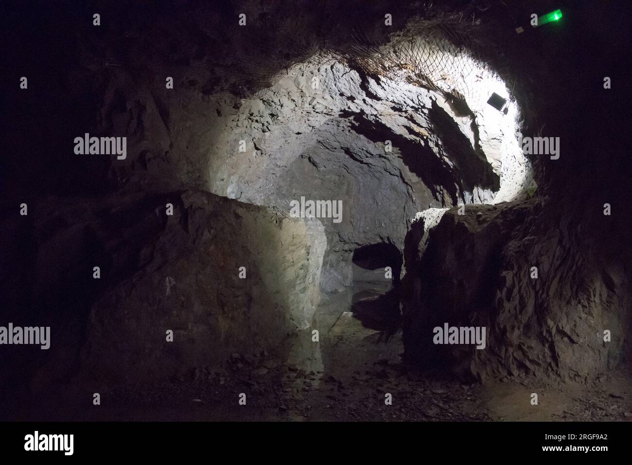 Complex Osowka of Project Riese in Gluszyca, Poland. In 1943 Nazi ...