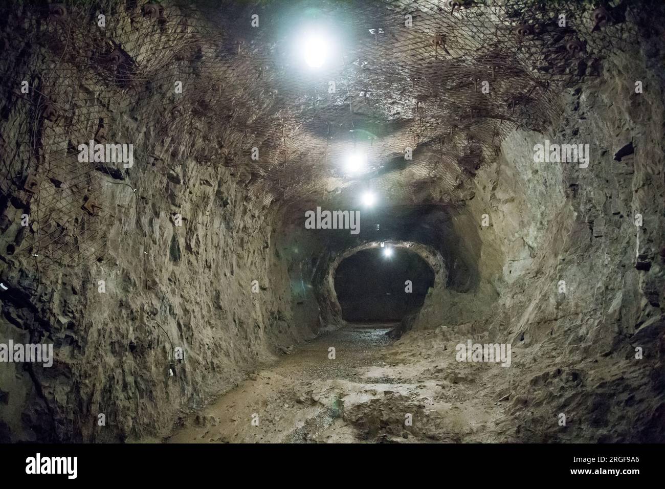 Complex Osowka of Project Riese in Gluszyca, Poland. In 1943 Nazi ...