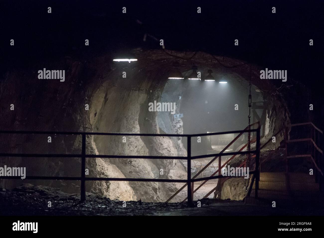 Complex Osowka of Project Riese in Gluszyca, Poland. In 1943 Nazi ...