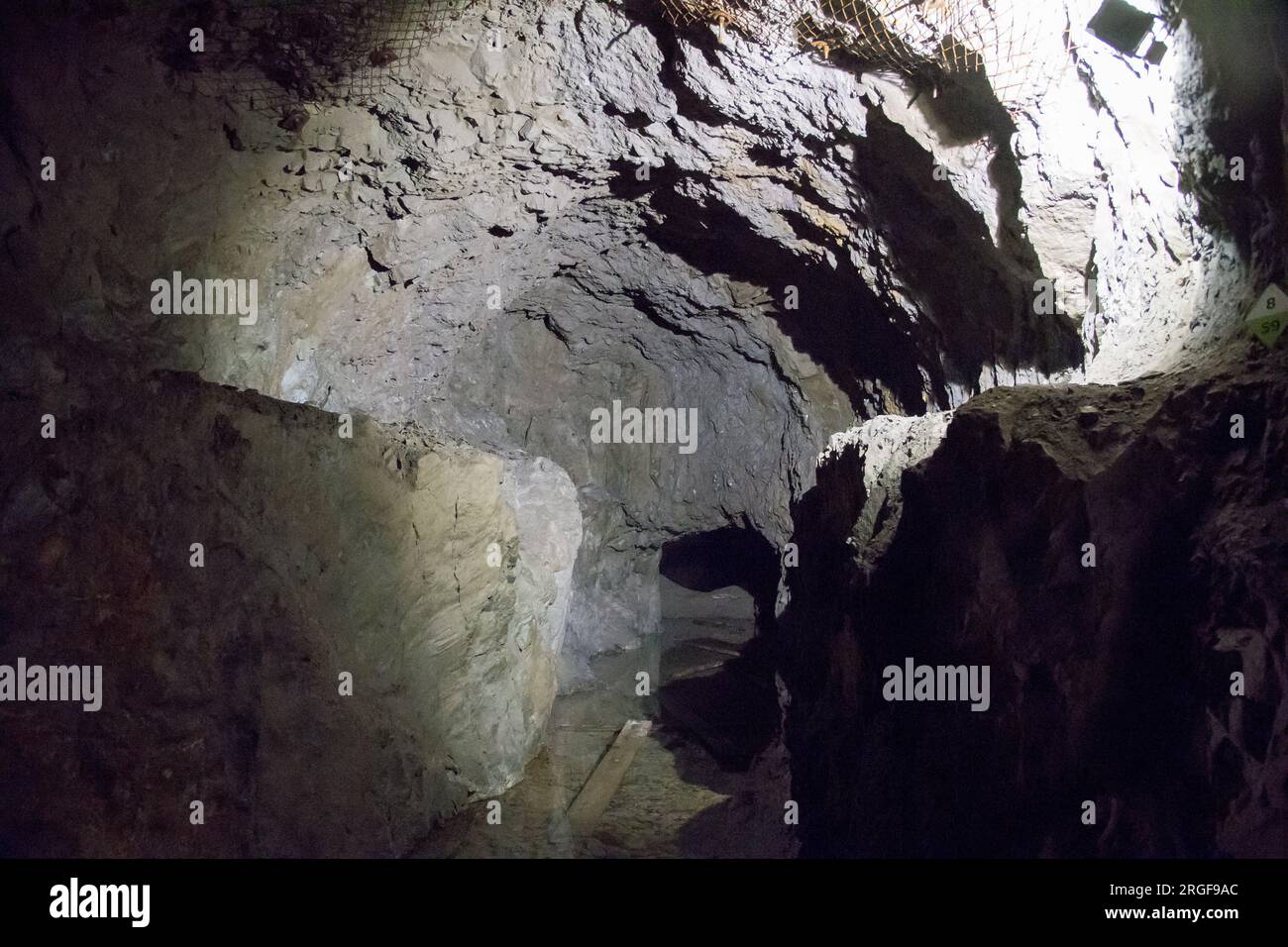 Complex Osowka of Project Riese in Gluszyca, Poland. In 1943 Nazi ...