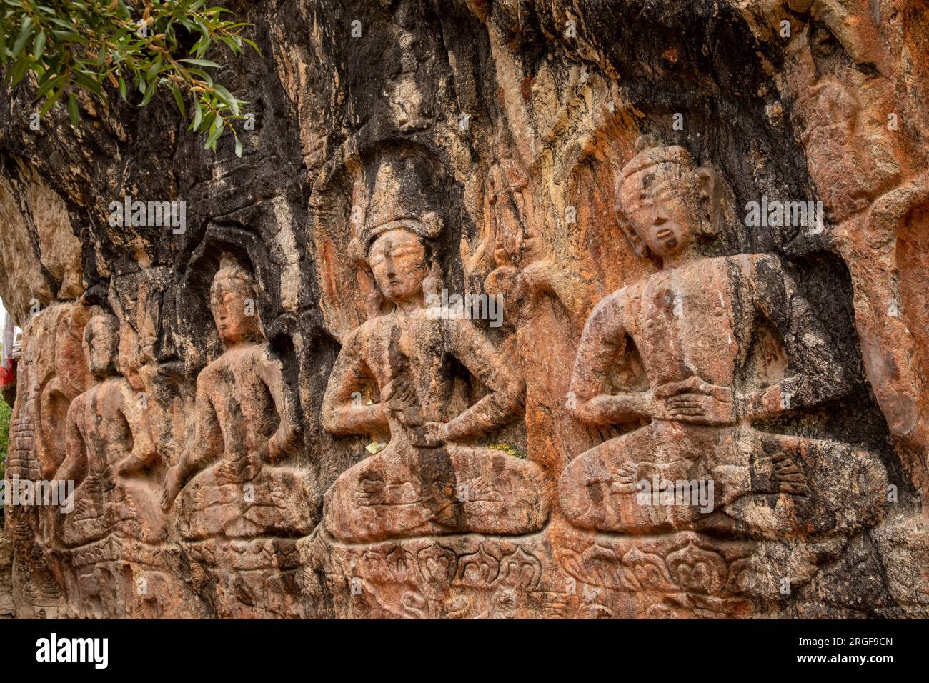 India, Ladakh, Zanskar, Padum, five Dhyani Buddhas Gyalwa Ringna ...