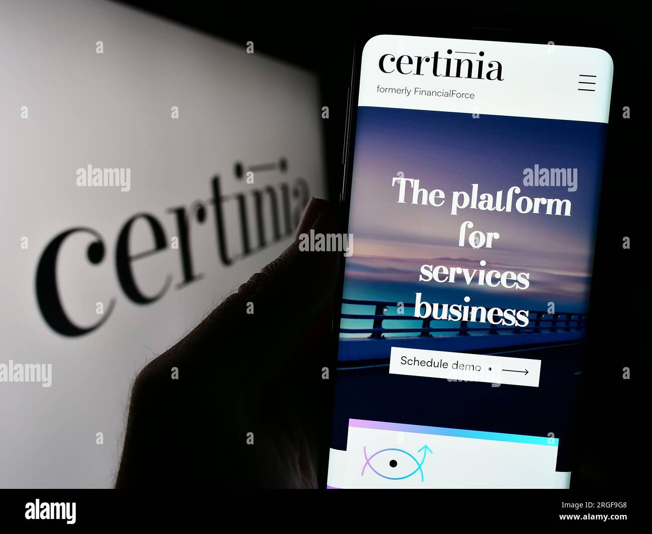 Certinia software hi-res stock photography and images - Alamy