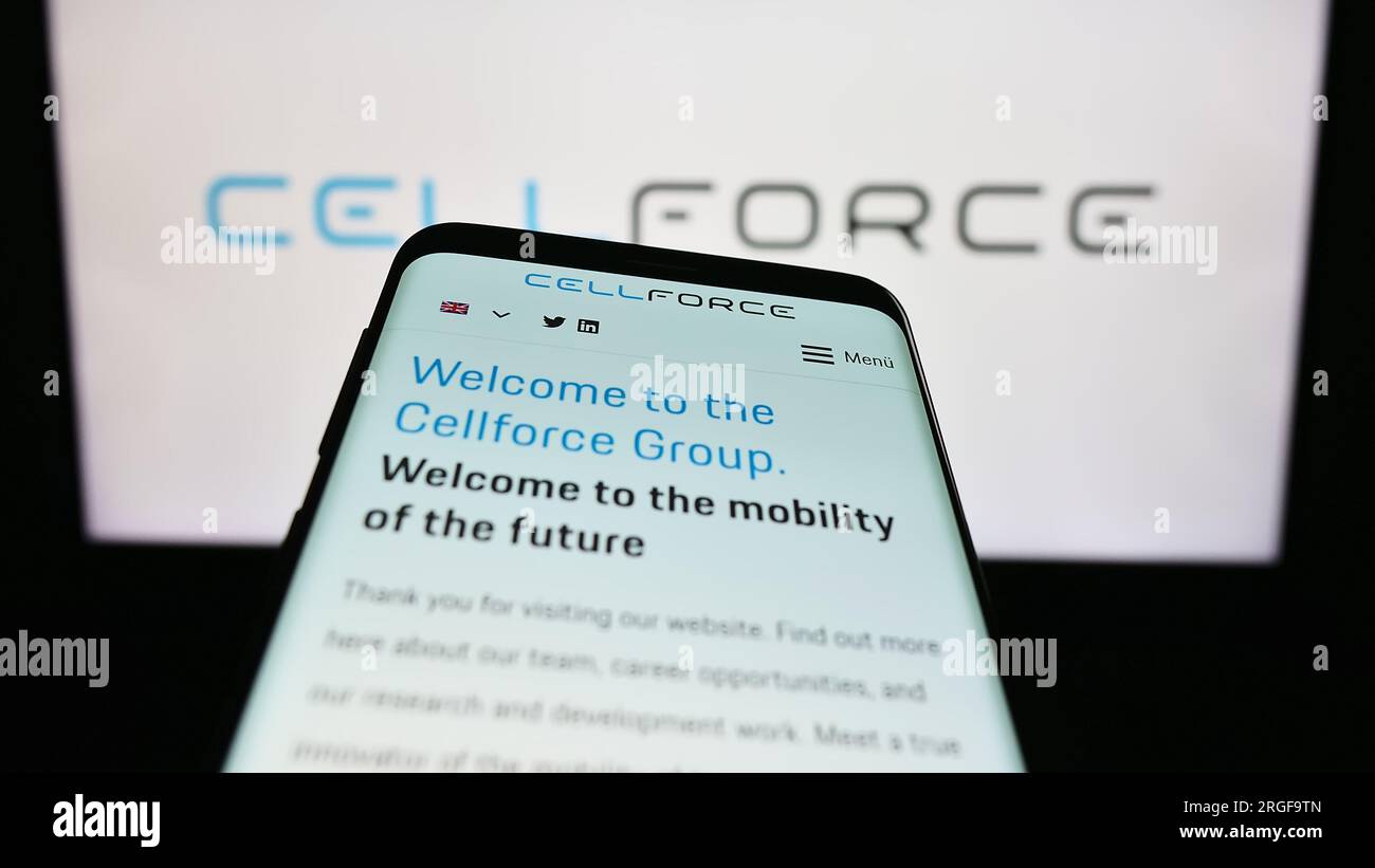 Cellforce logo hi-res stock photography and images - Alamy