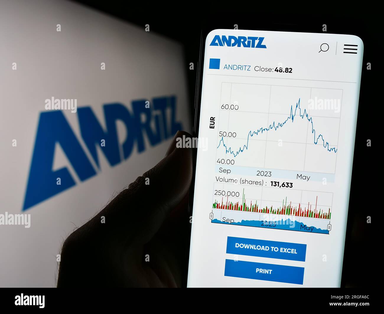 Andritz logo hi-res stock photography and images - Alamy